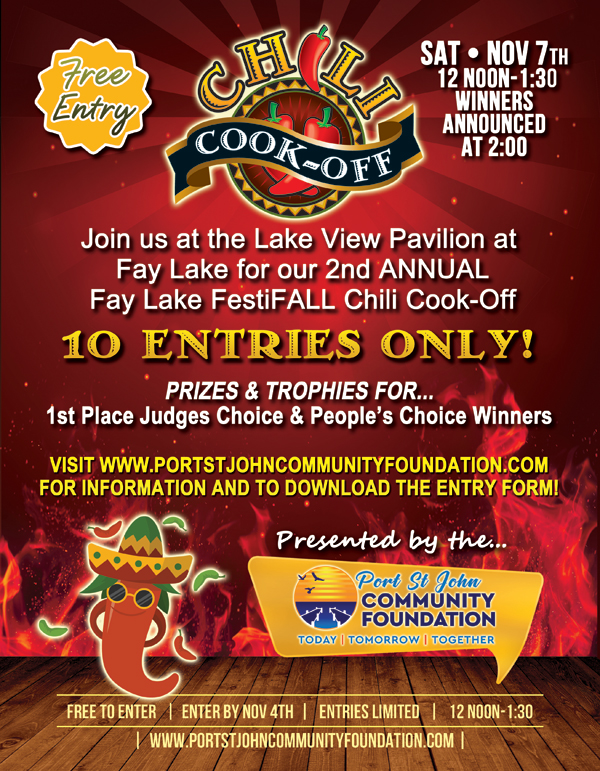 2020 PSJCF FestiFALL Chili Cook-Off Entry